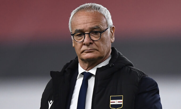 Ex Sampdoria, importante riconoscimento a Cagliari per Claudio Ranieri