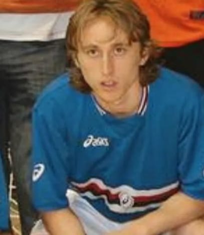 FOTO - Sampdoria, Luka Modric ha indossato i colori più belli del mondo