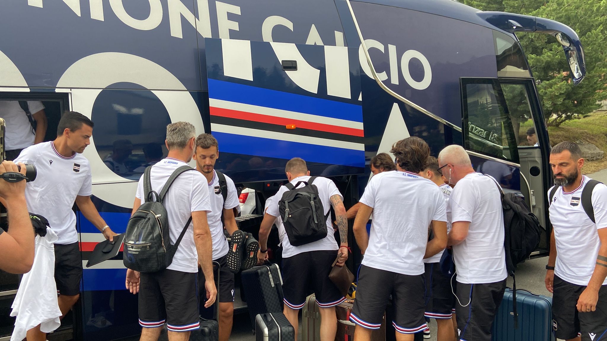 Sampdoria, viaggio interminabile per Livigno. E Audero