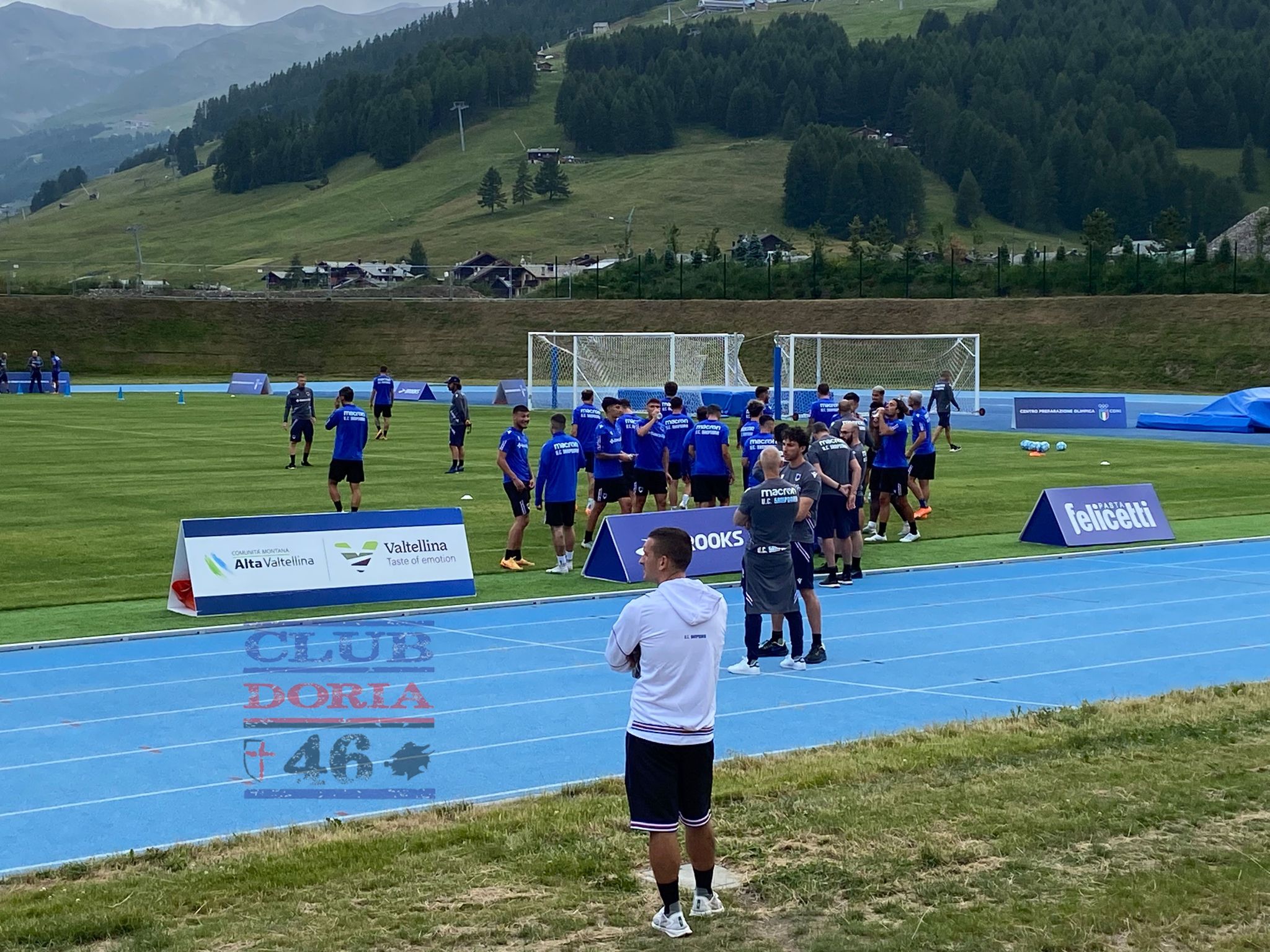 Sampdoria, Radrizzani fotografa i colori più belli del mondo