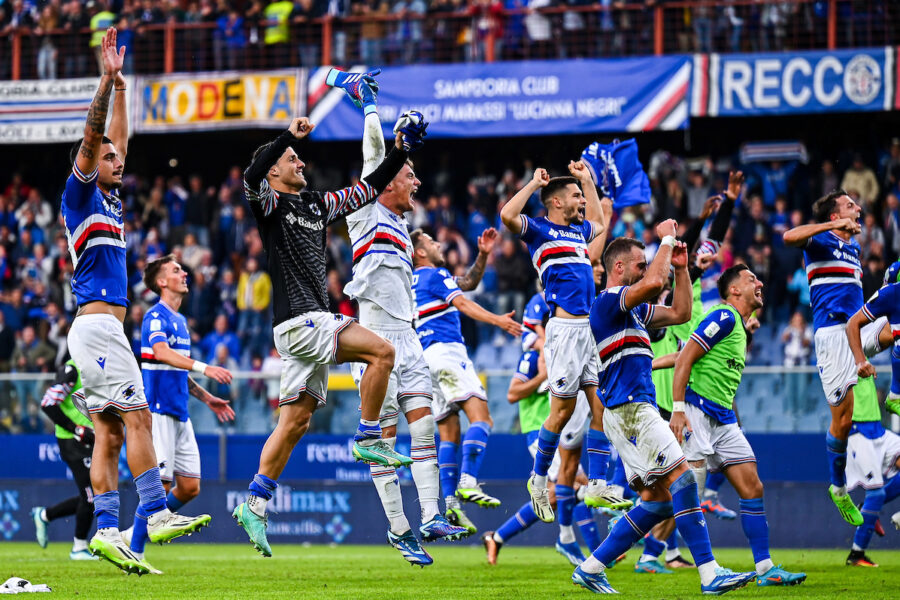 Sampdoria, i colori più belli del mondo sbarcano su WhatsApp