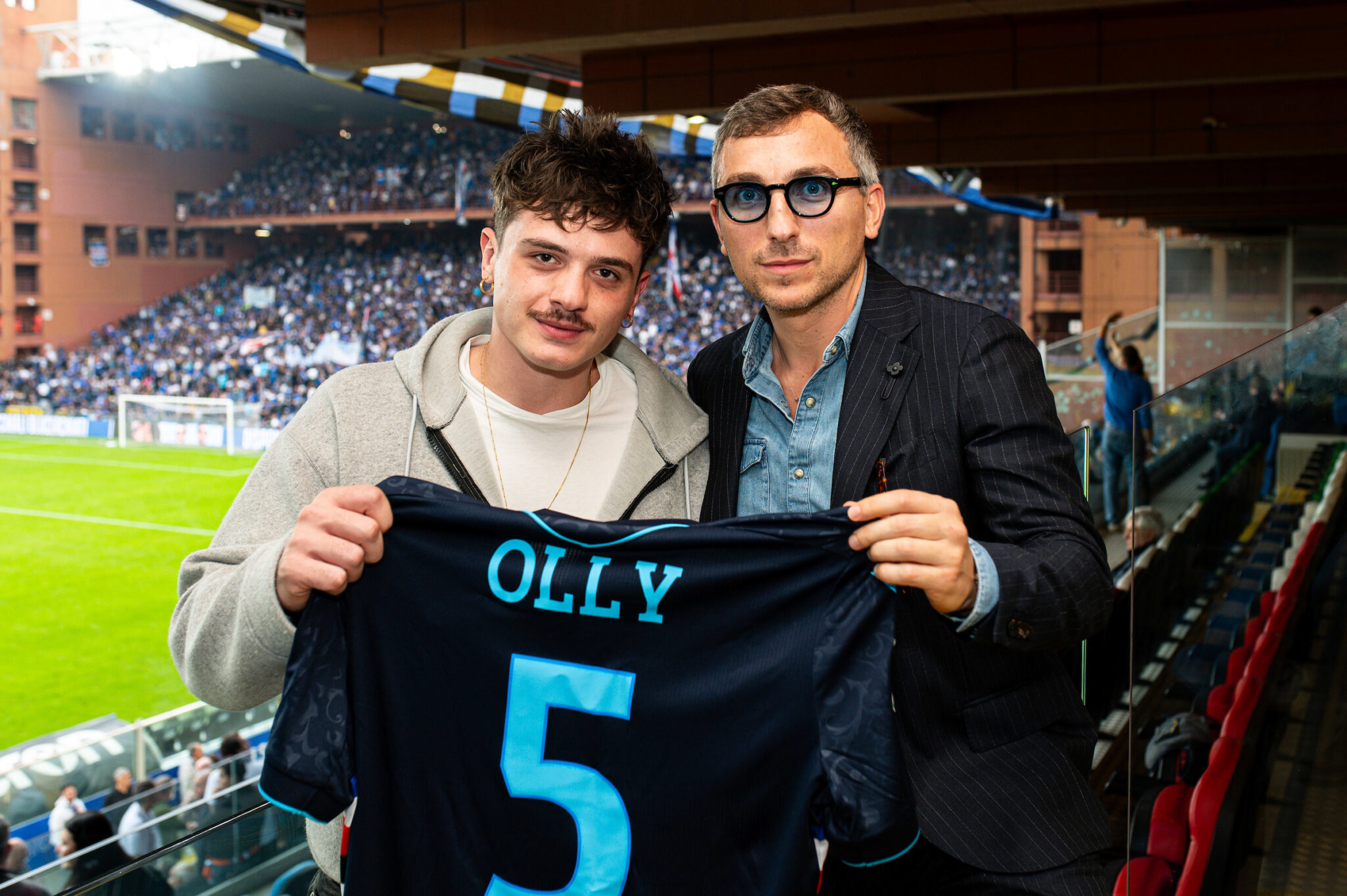 Sanremo 2025, la Sampdoria invita Olly al Luigi Ferraris: ci sarà con ...