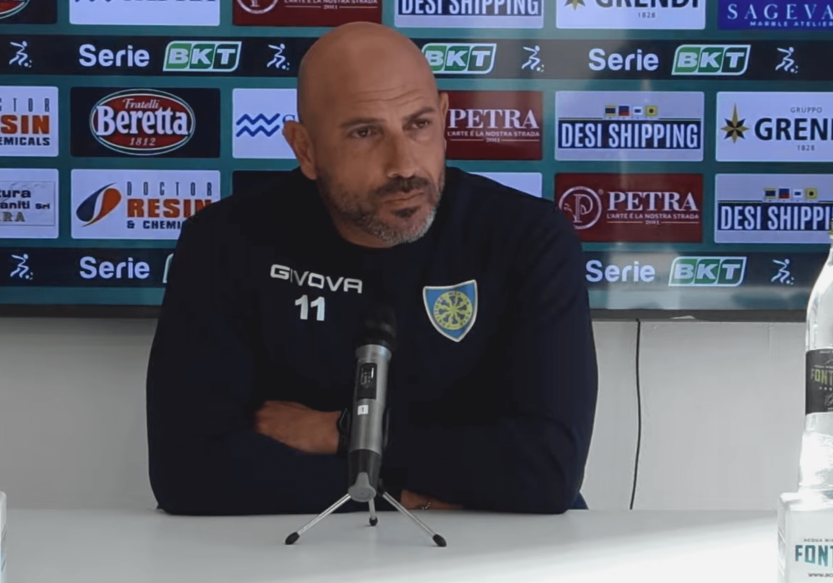 Carrarese, Antonio Calabro: guardo la classifica e non ci credo ...