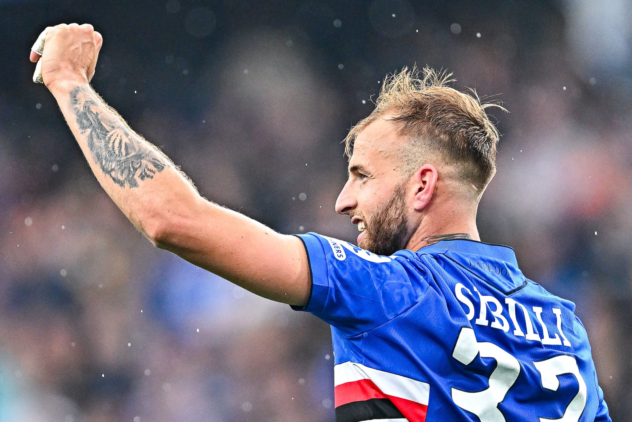 SOCIAL - Sampdoria, tutta la gioia di Giuseppe Sibilli. Il post