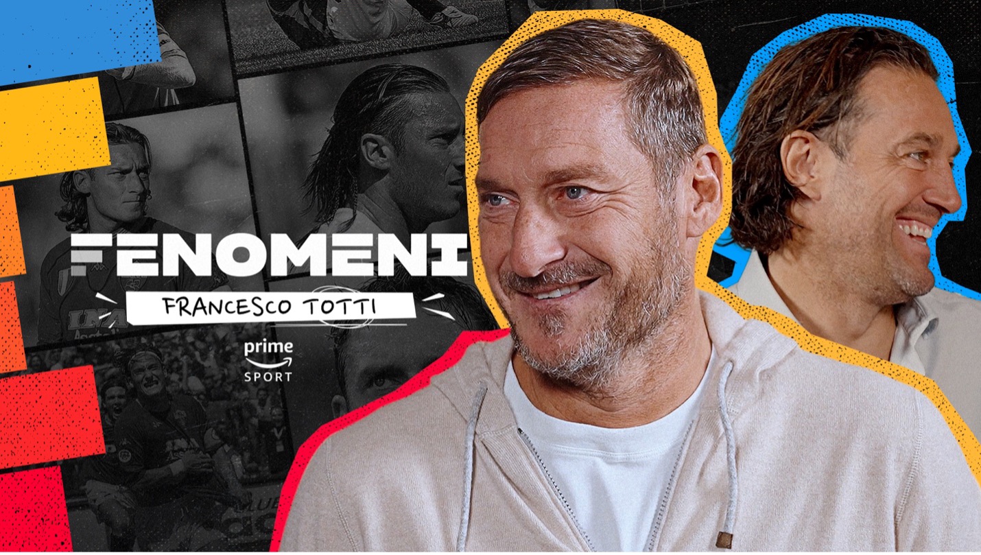 Prime Video Sport, Luca Toni intervista un altro Fenomeno: Francesco Totti - Club Doria 46