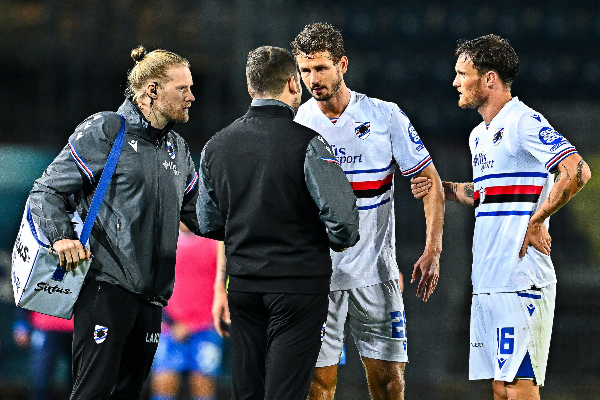 Sampdoria, Oliver Abildgaard fuori 60 giorni: Altare o Romagnoli ...