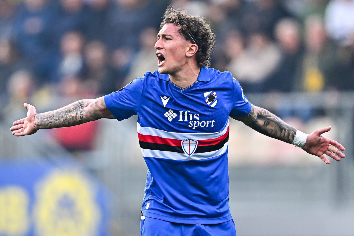 Sampdoria-Monza, discussione tra Tjas Begic e Salvatore Esposito: cos'è ...